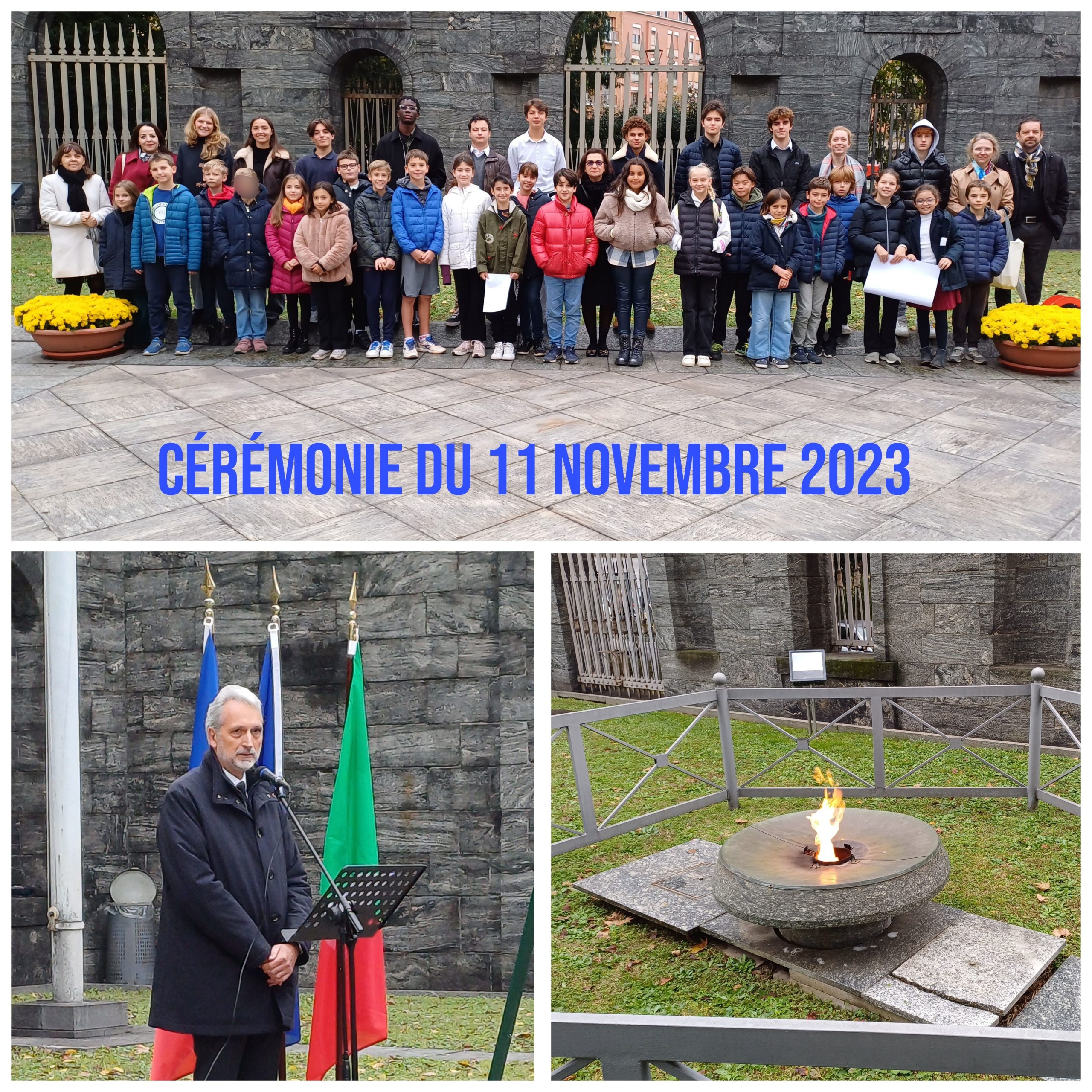 Cérémonie du 11 novembre 2023 - Lycée Stendhal